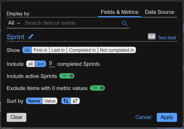 Advanced Sprint Reports for Jira Dashboard